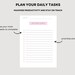 2023 Daily To-do List Planner Printable PDF Download Template, Hourly ...