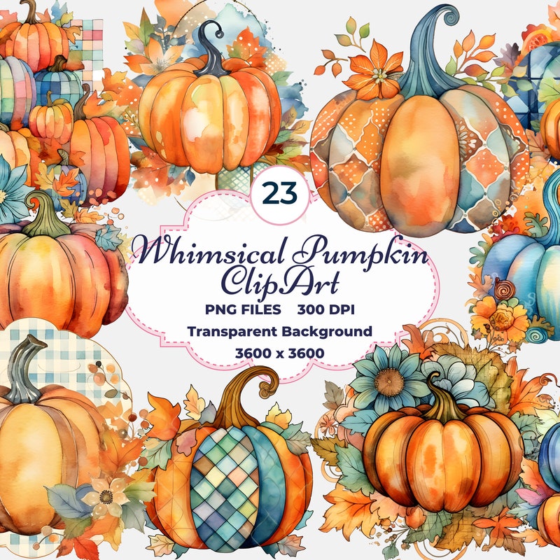 Whimsical Pumpkin - Etsy