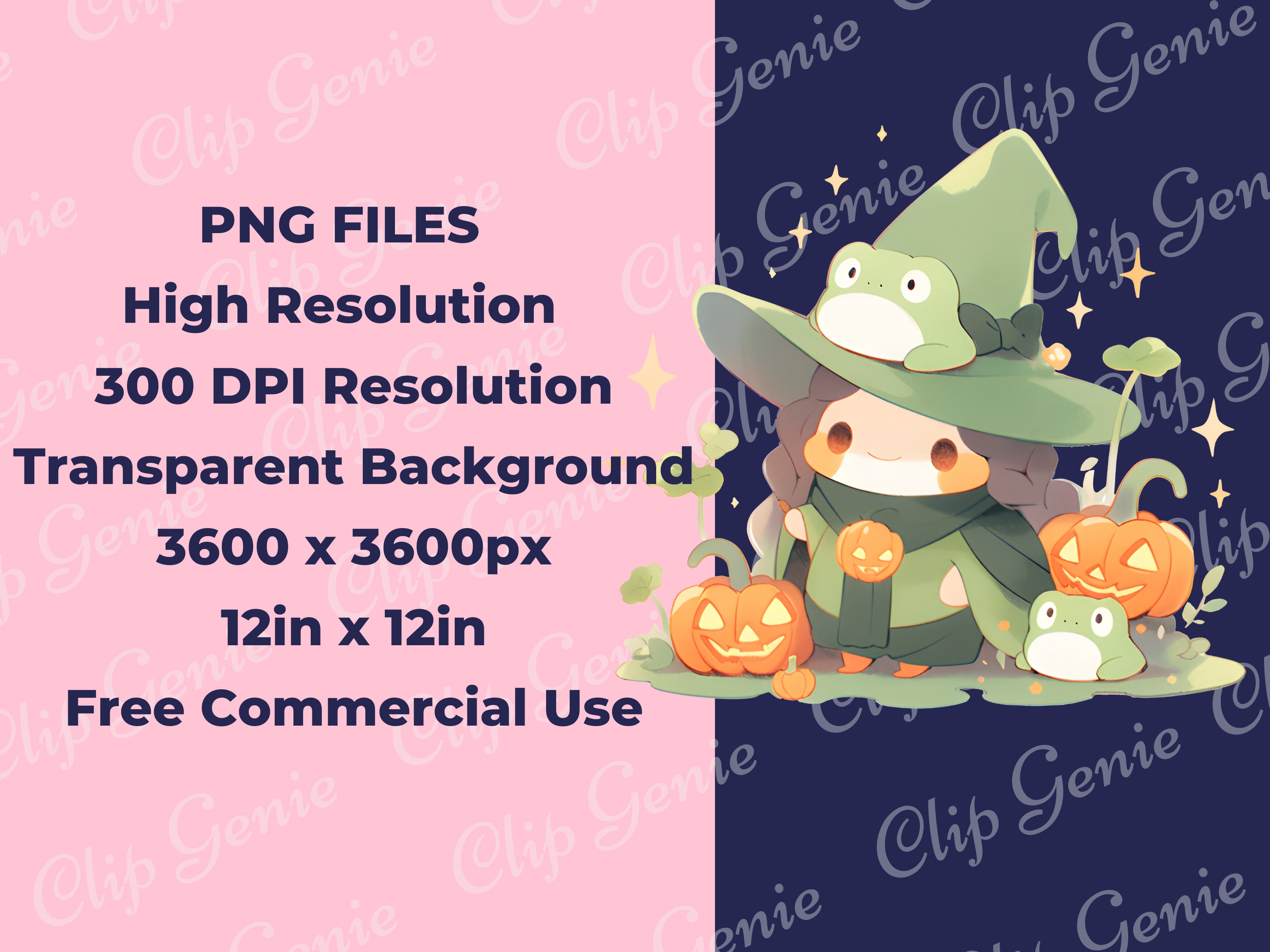 Cute Halloween Frog Clipart Cute Frog PNG Kawaii Frog - Etsy