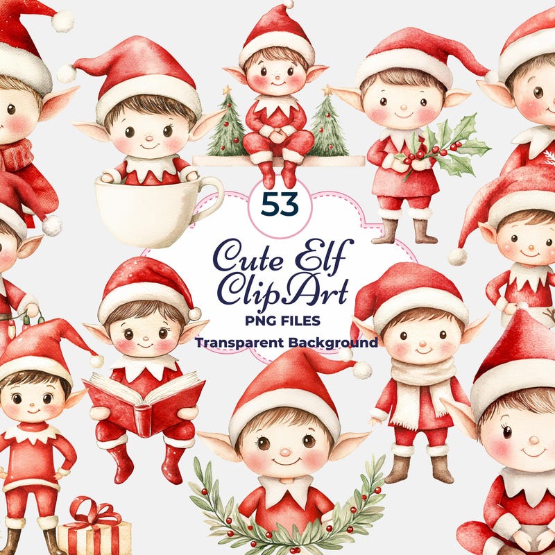 Girl Elf on a Shelf Image - Etsy