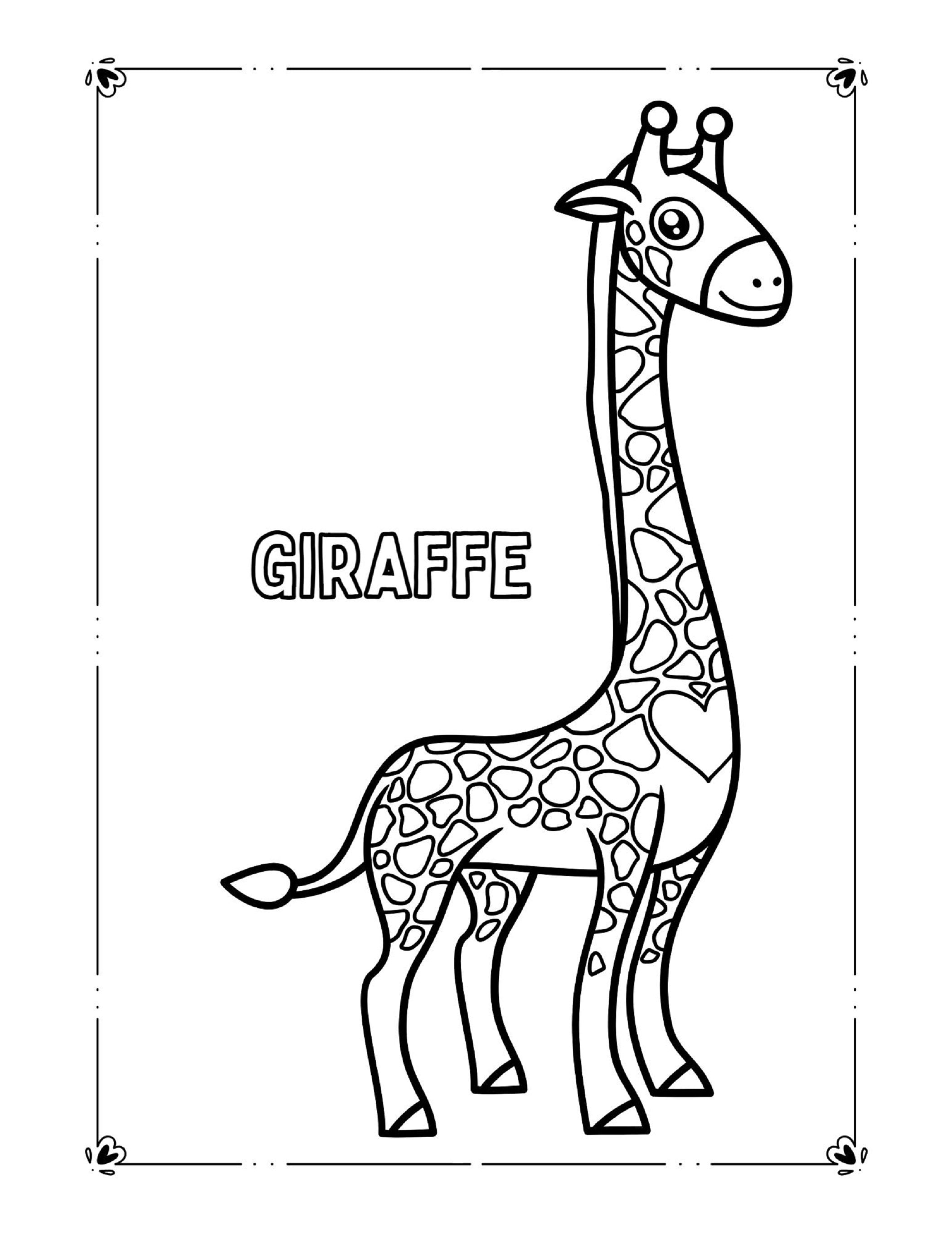14 Animal Coloring Pages for Age 3-5, Instant Download. - Etsy