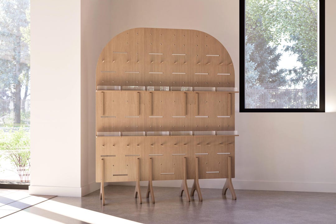 Pegboard Modular Display Flat Pack Market Display Shop & Boutique - Etsy
