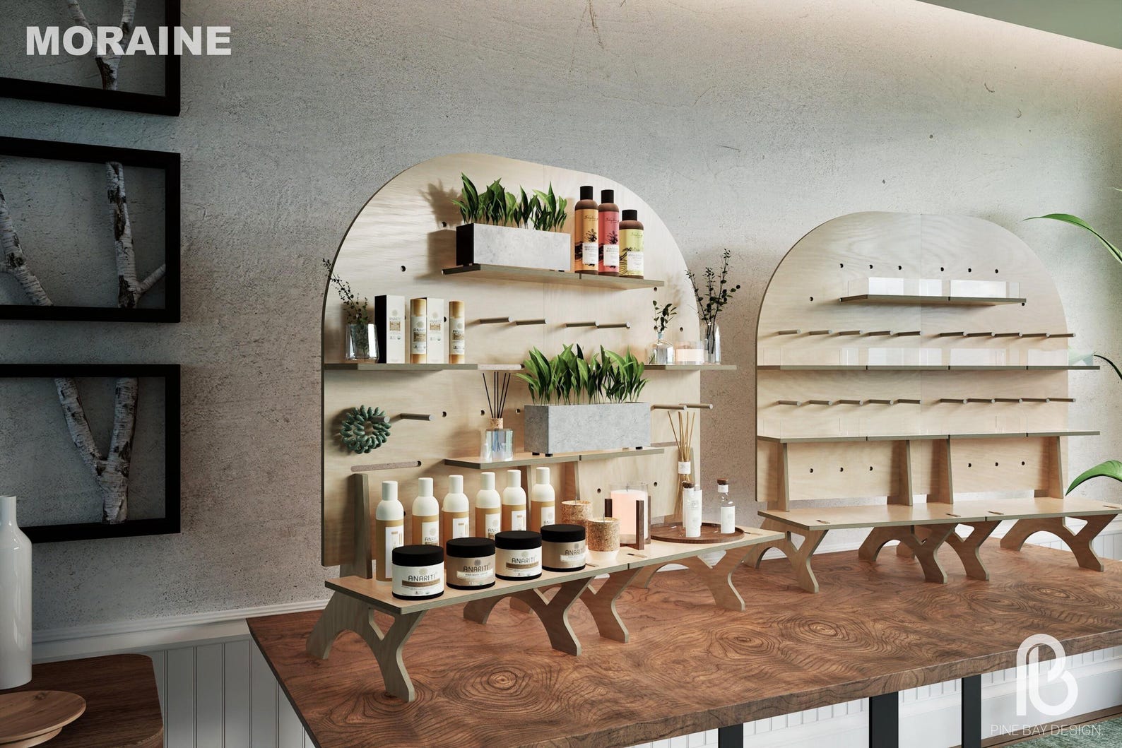 Tabletop Pegboard Display | Flat Pack | Market Display | Shop ...