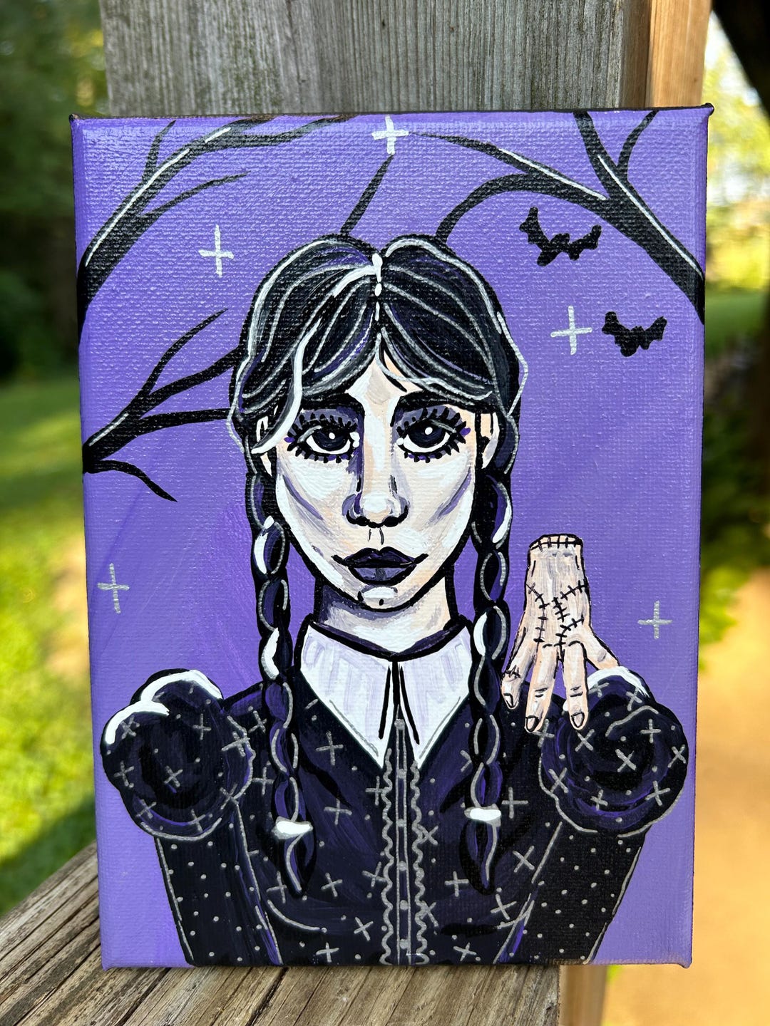 Wednesday Art - Etsy