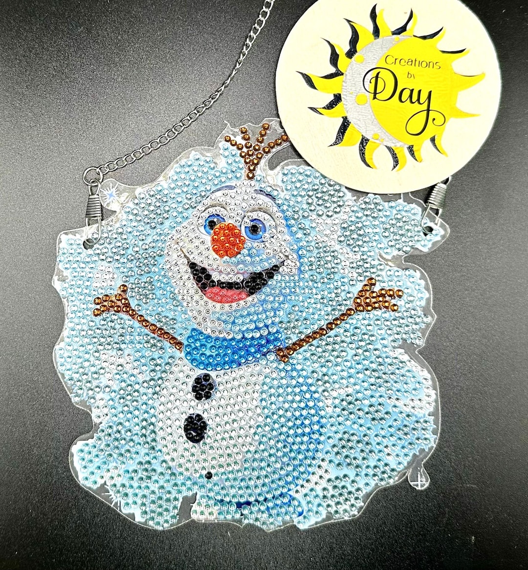 Disney's Frozen's Olaf Diamond Art Painting Window or Wall Hanging ...
