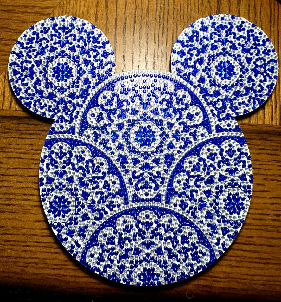 Mickey Shaped Diamond Art / Painting Trinket Box - Etsy
