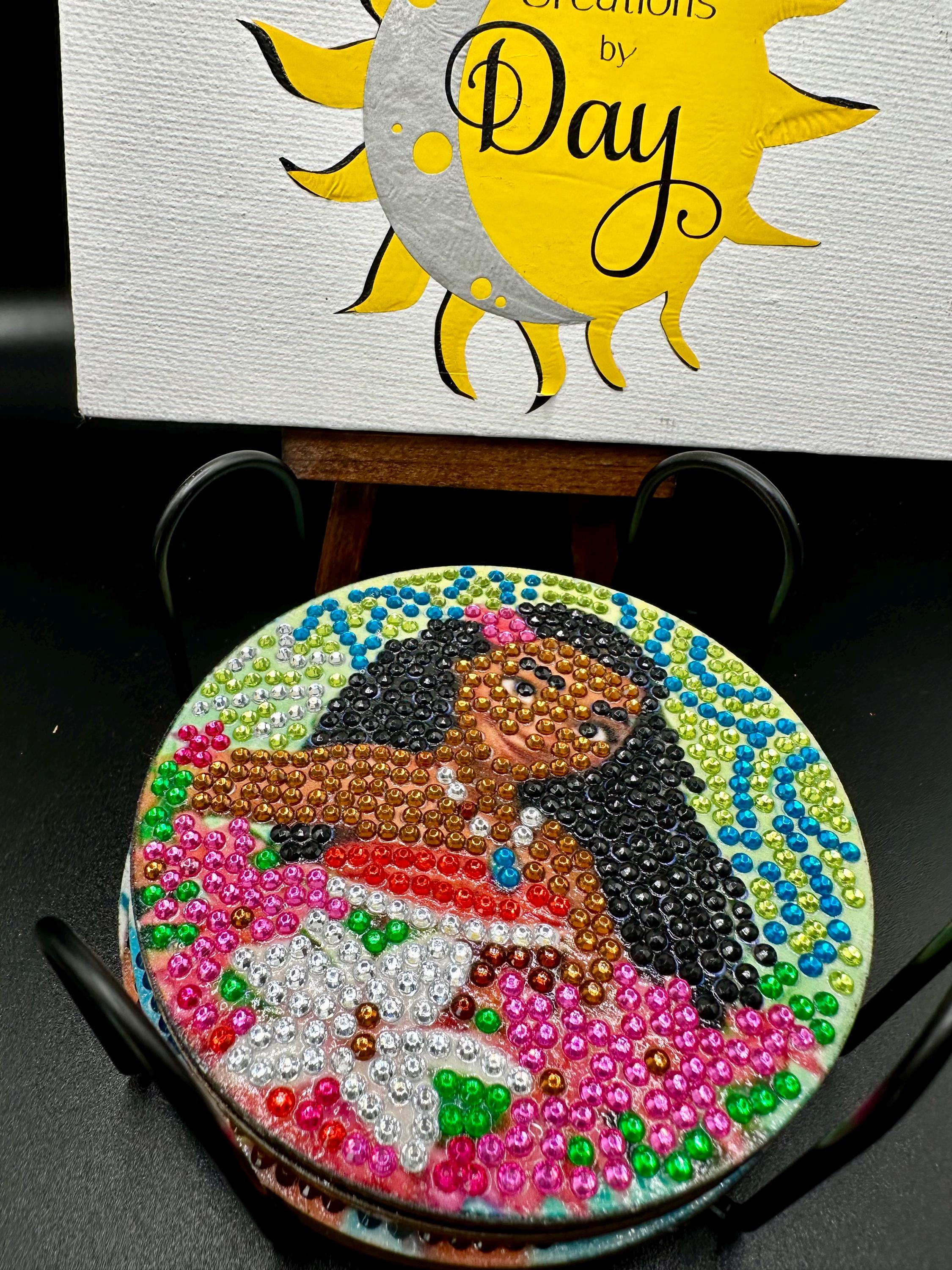 Disney Princess Moana - Diamond Painting Coasters - Set of 6 - Etsy
