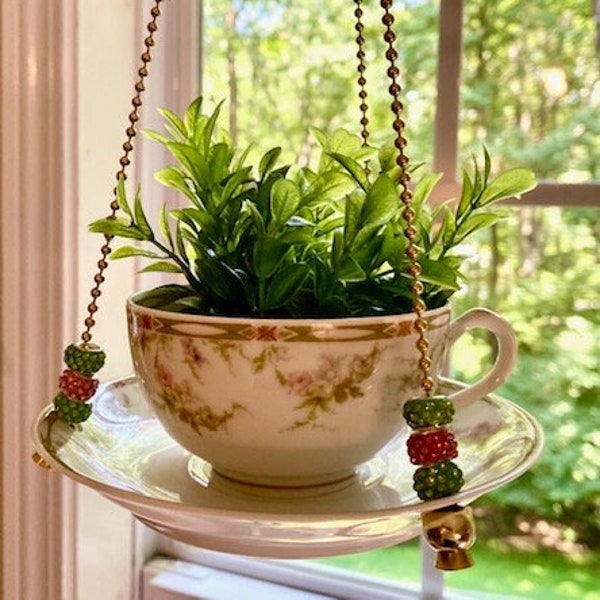 Teacup Planter - Etsy