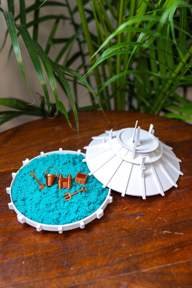 Space Mountain Sand Box, Sensory Sand Box, Desk Sand Box, Kentic Sand ...