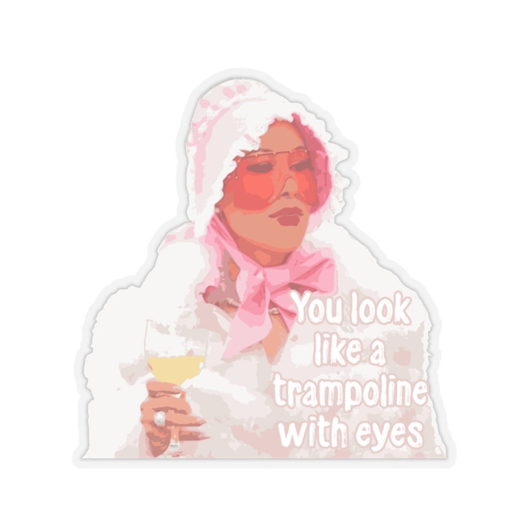 RHOSLC Angie Inspired Sticker Trampoline With Eyes Real Housewives Salt ...