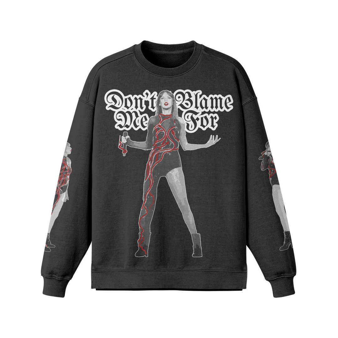 Reputation OVERSIZED Sweatshirt W/ Side Slits - Etsy