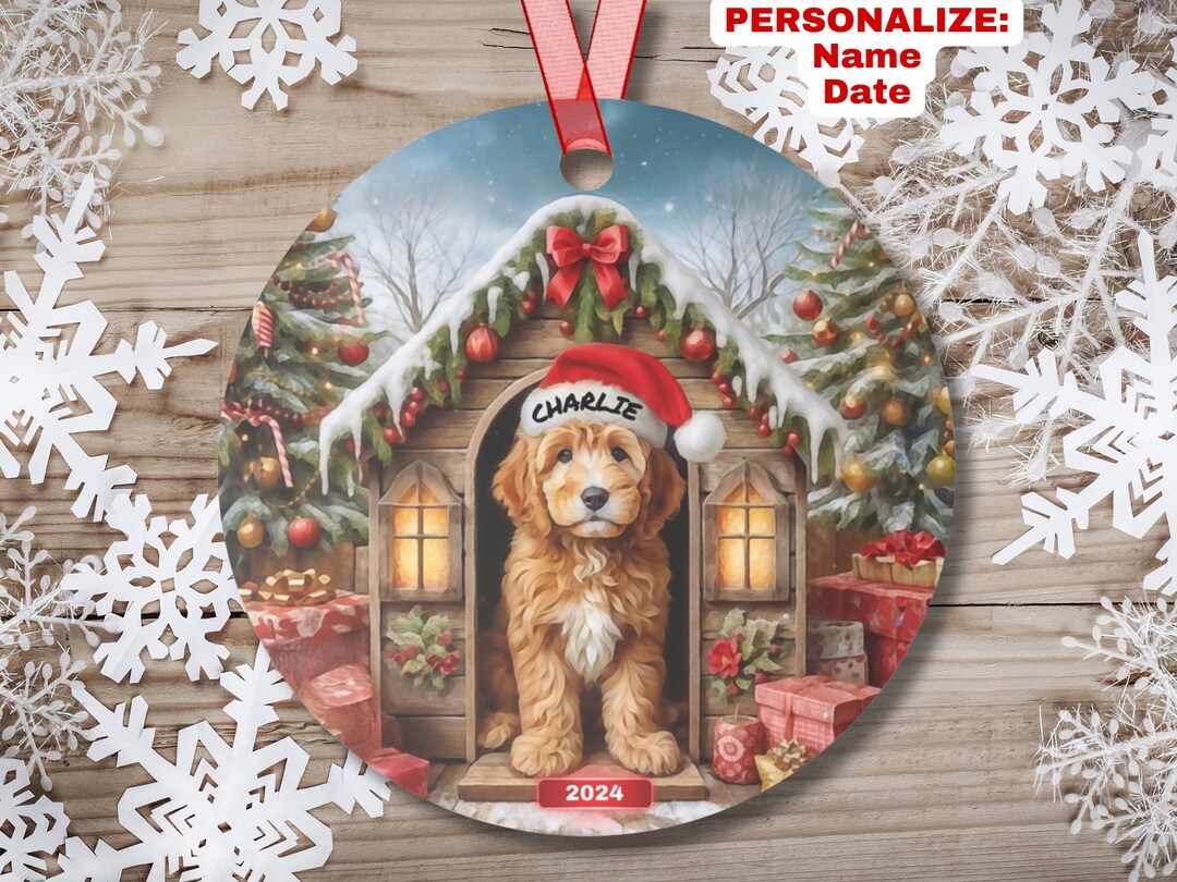 Personalized Cockapoo Christmas Ornament, Cavapoo, Labradoodle ...