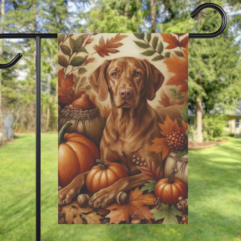 Fall Garden Flag - Etsy