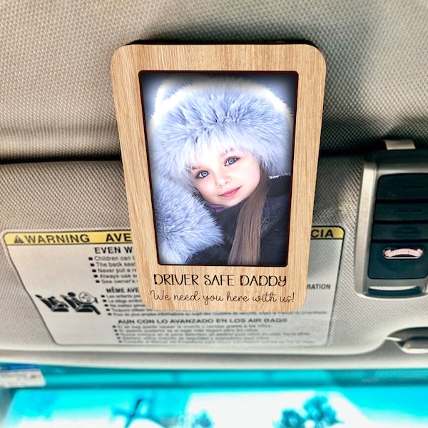 Car Visor Photo Frame With Clamp - Etsy