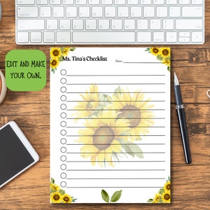 To Do List, Teacher to Do, to Do List Printable, Daily Checklist ...