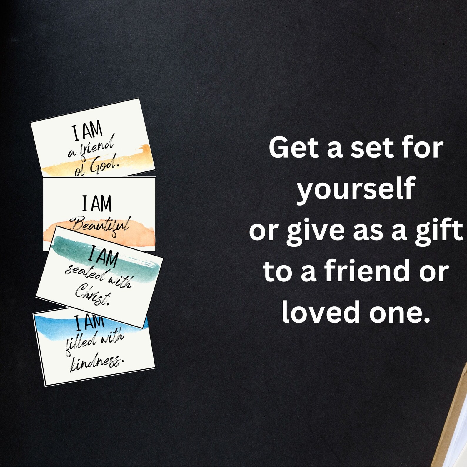 Christian Affirmation Cards, Bible Affirmation Cards Printable ...