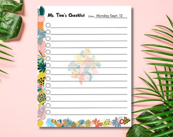 Teacher to Do List Editable - Etsy