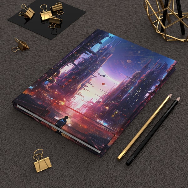 Futuristic Notebook - Etsy