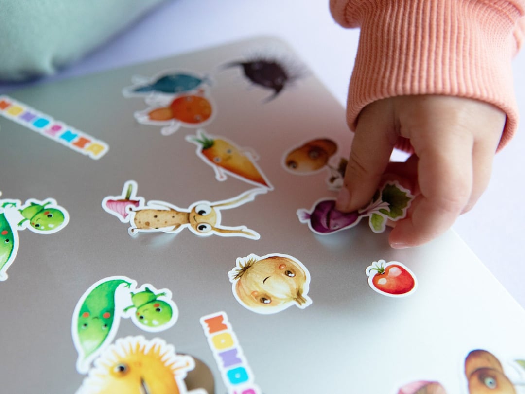 Vegetable Garden Sticker Set, Cute Journal Stickers, Planner Sticker ...