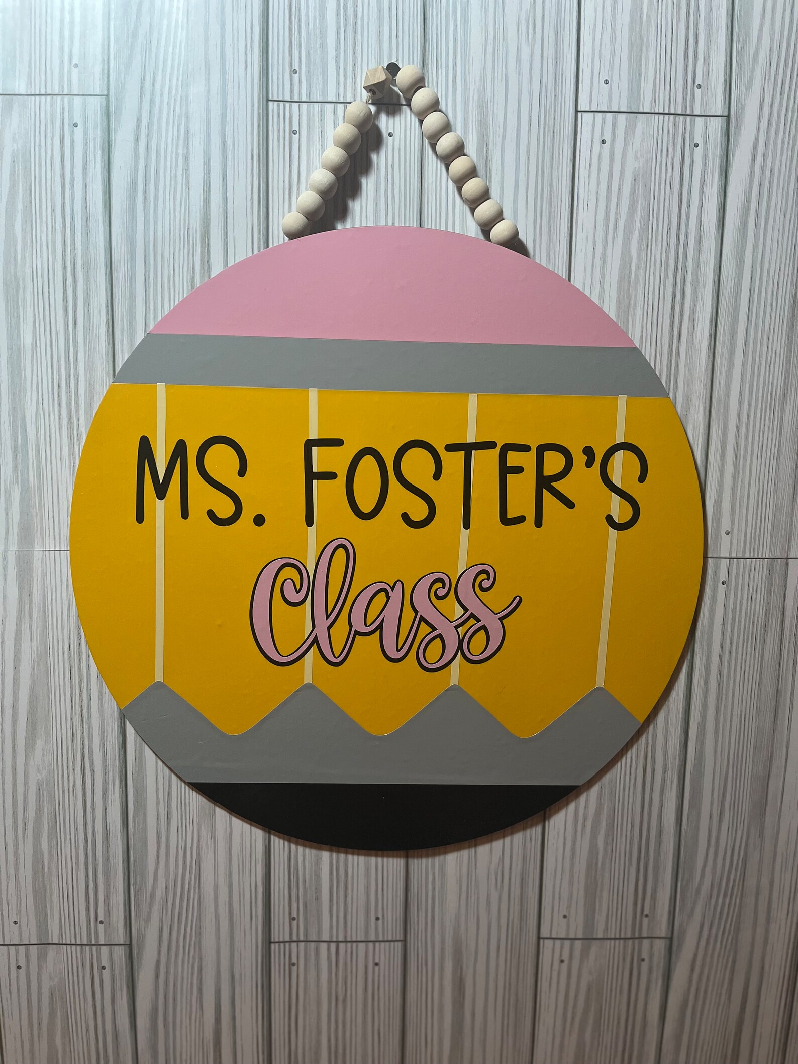 Pencil Classroom Door Hanger - Etsy