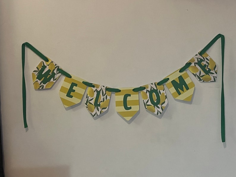 Welcome & Congratulations Banners. - Etsy