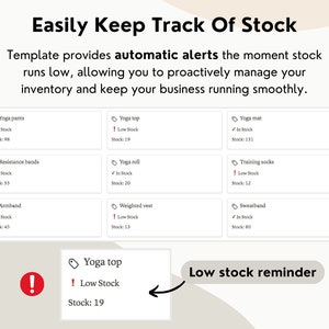Notion Inventory Management Template, Notion Inventory Tracker ...