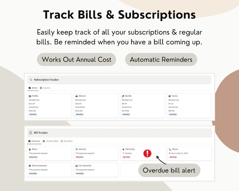 Notion Finance Tracker Budget Tracker Income and Expense Tracker Notion ...