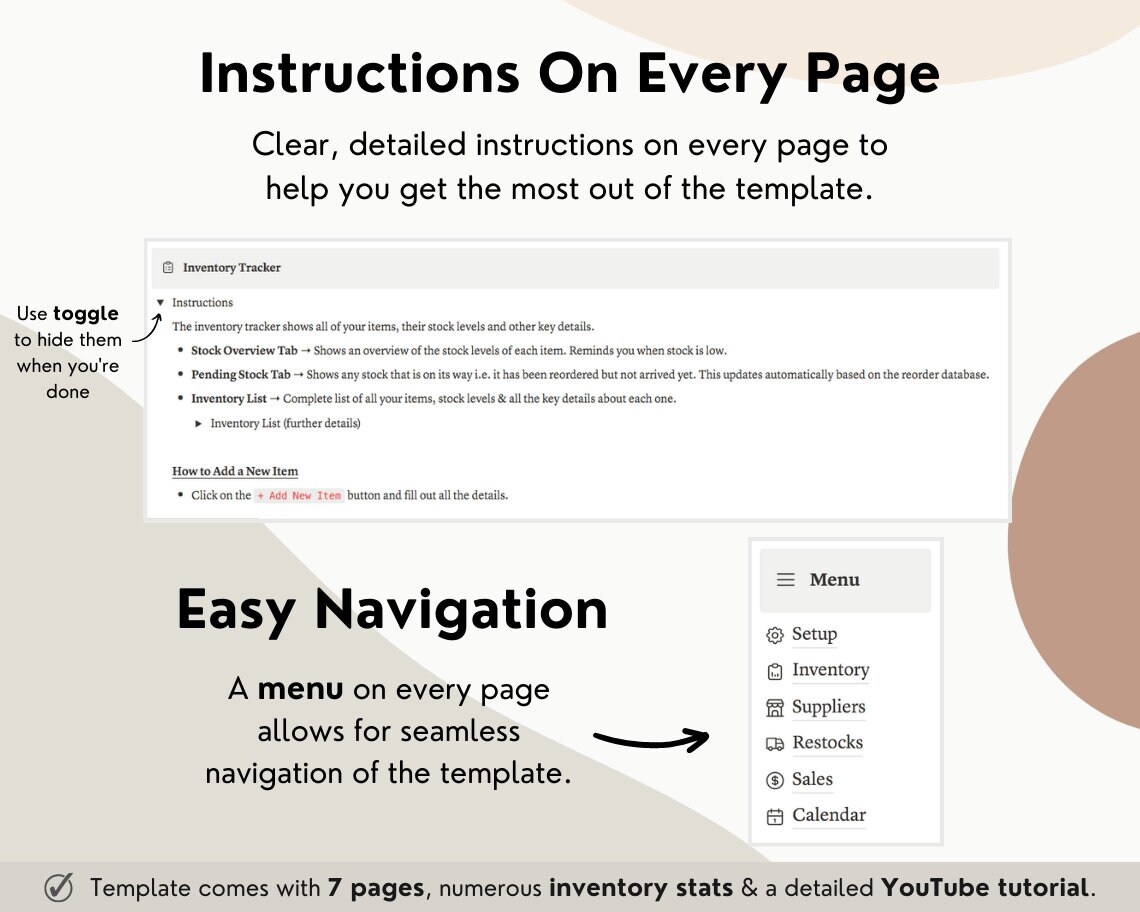 Notion Inventory Management Template, Notion Inventory Tracker ...