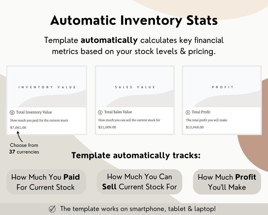 Notion Inventory Management Template, Notion Inventory Tracker ...