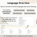 Notion Language Learning Template, Notion Language Template, Language ...