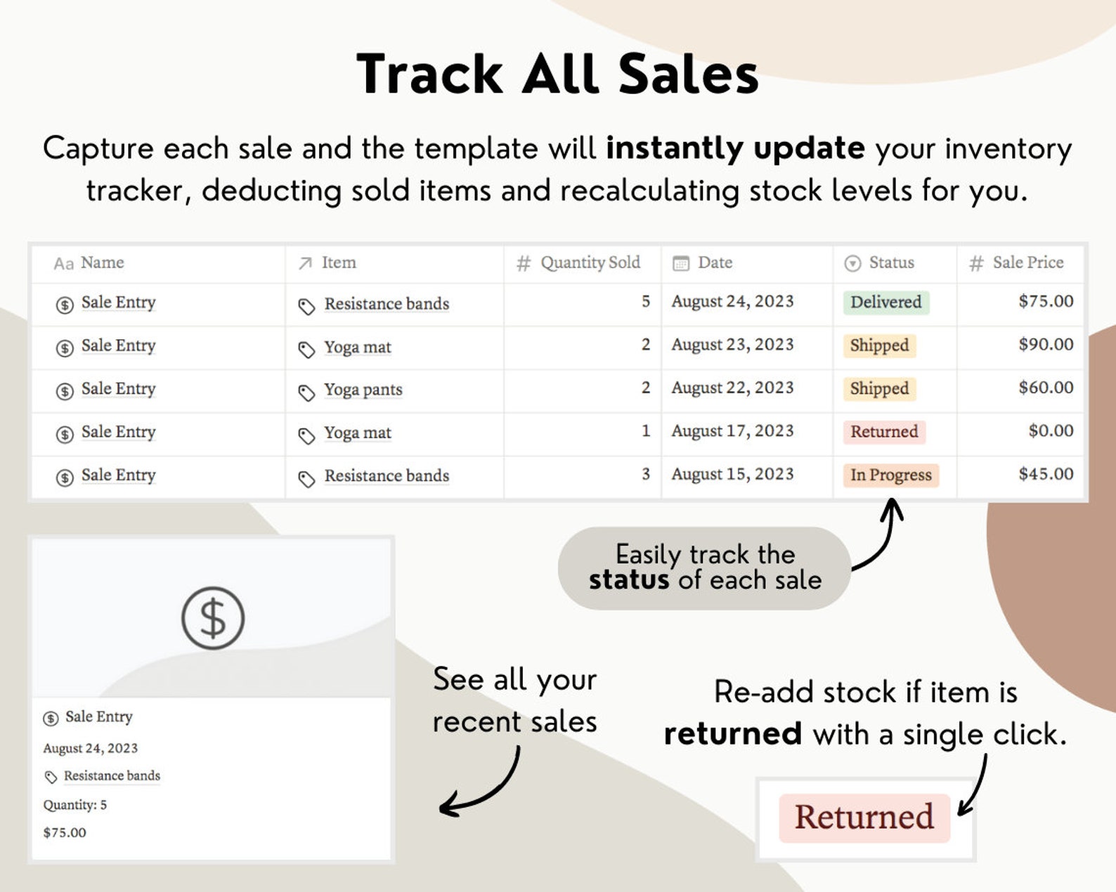 Notion Inventory Management Template, Notion Inventory Tracker ...