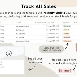 Notion Inventory Management Template, Notion Inventory Tracker ...