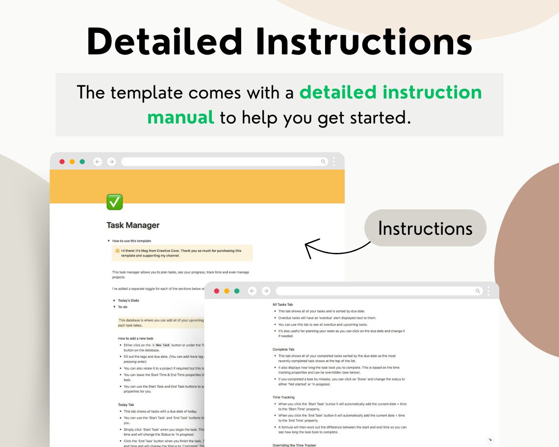 Notion Task Manager With Time Tracking Notion Task Tracker Notion To 5666