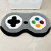 Retro Controller Rug, Hand Tufted Rug, Custom Gamer Rug, Gamepad Rug ...