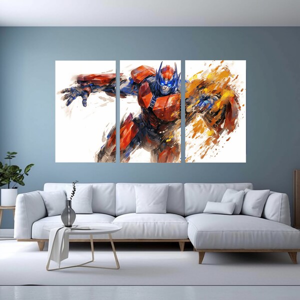 Transformer Painting - Etsy