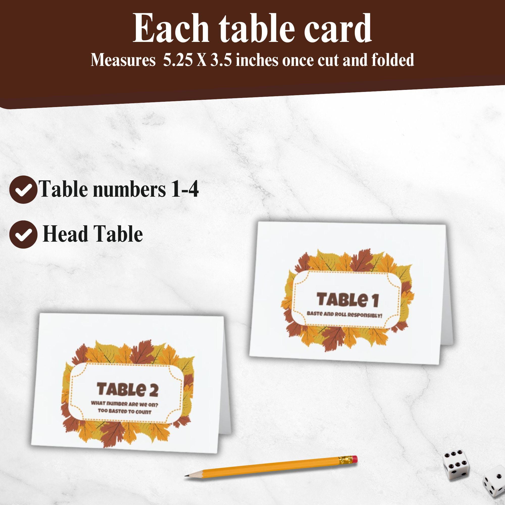 Thanksgiving Bunco Score Sheets | Funny Turkey Bunco | Printable Bunco ...