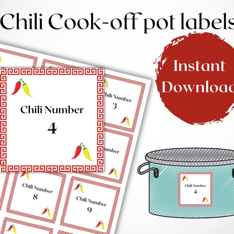 Chili Cook off Svg - Etsy