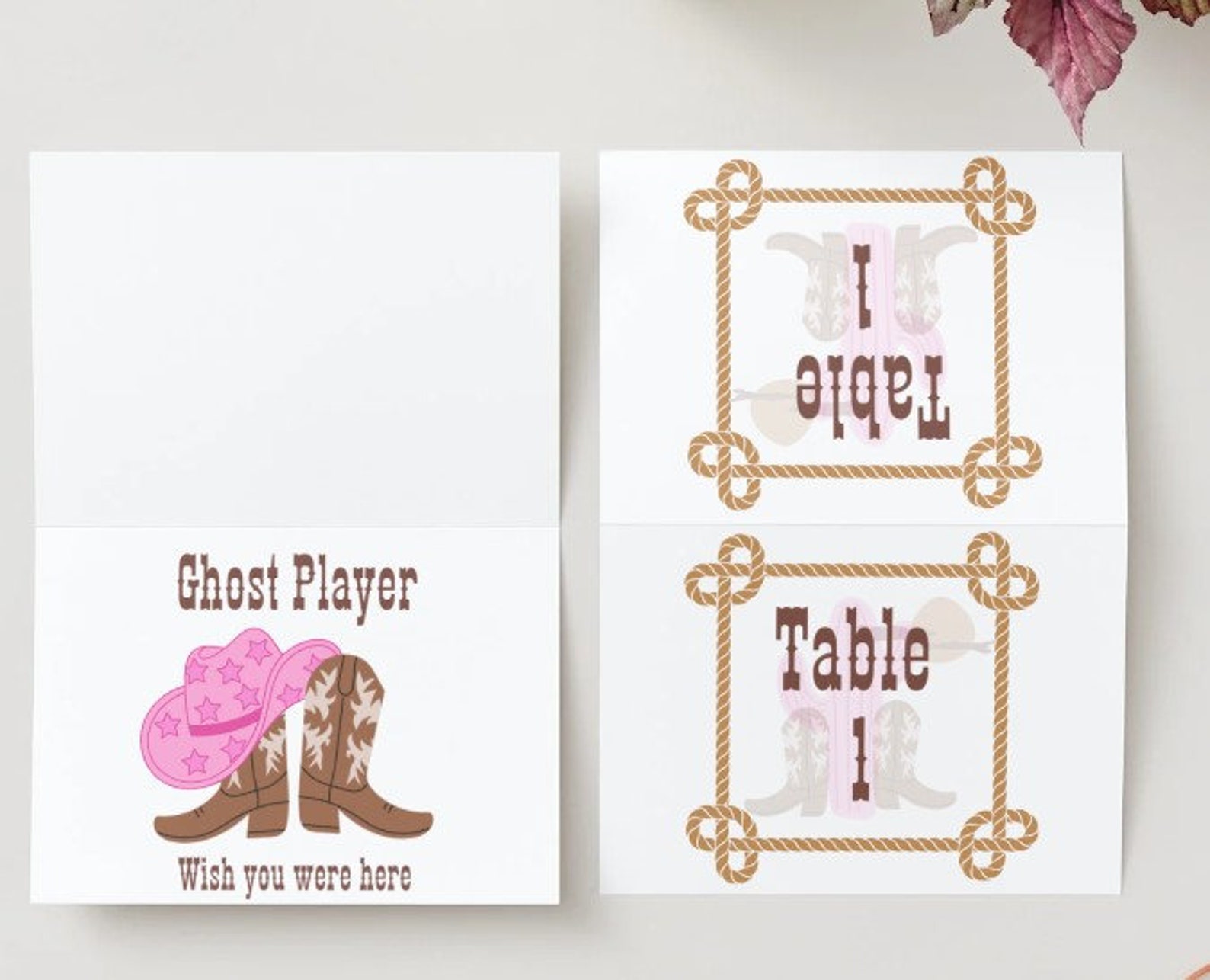 Cowgirl Bunco Score Sheet | Printable | Rodeo Bunco | Country Western ...