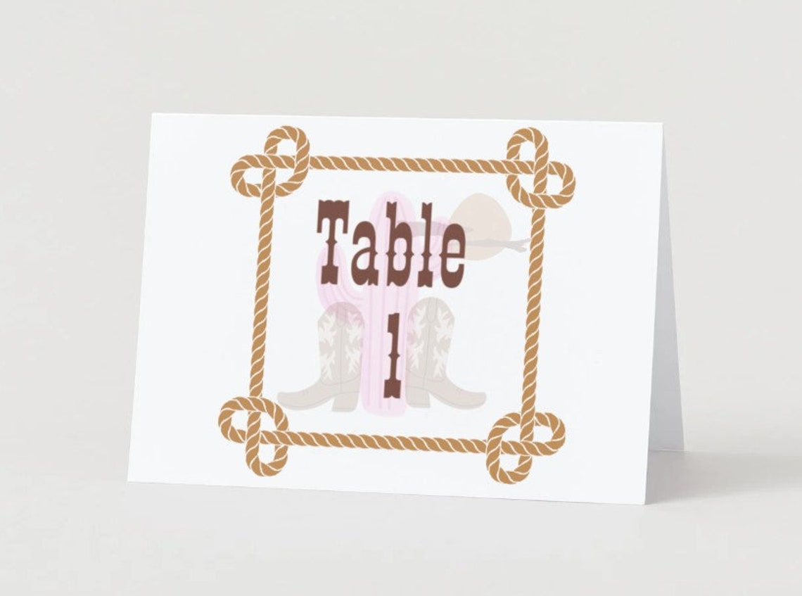 Cowgirl Bunco Score Sheet | Printable | Rodeo Bunco | Country Western ...