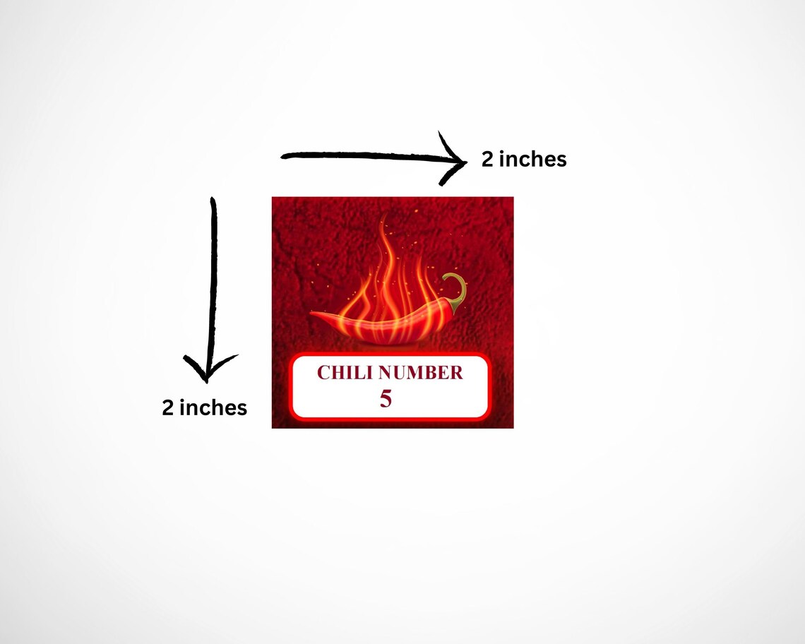 Chili Cook-off Pot Number Labels | Printable Competition Kit (digital ...