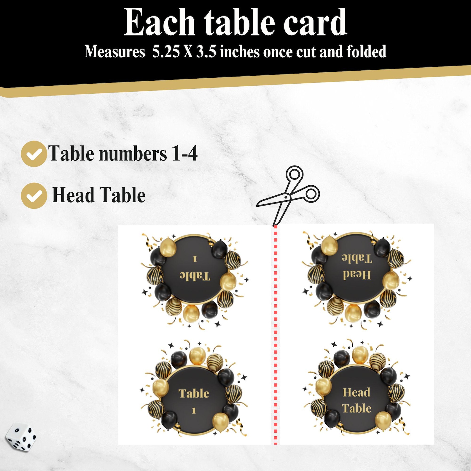 New Year Bunco Score Sheet | Printable Score Card for Bunco | December ...