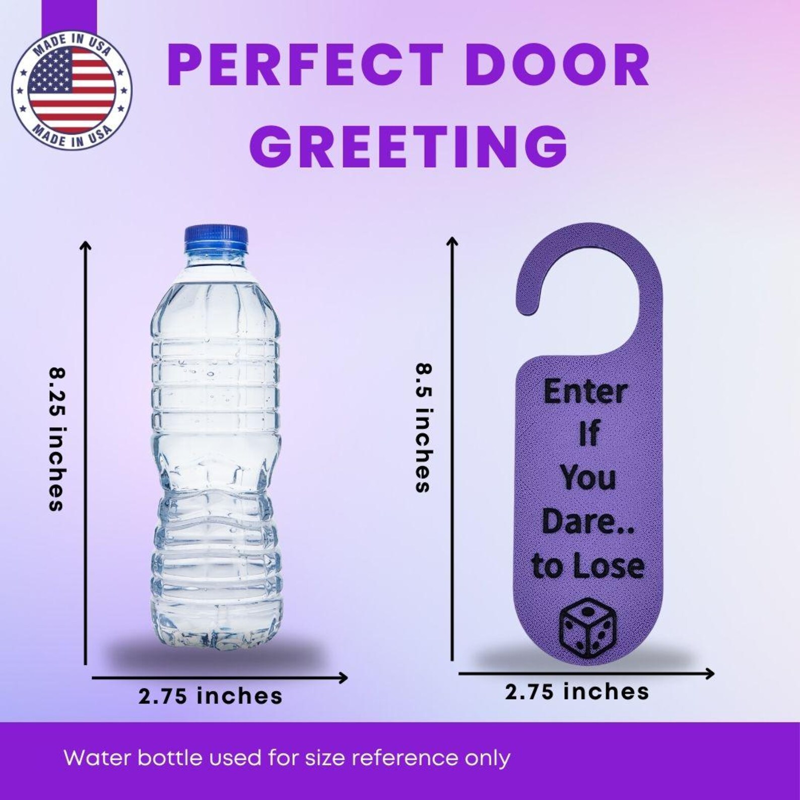 Bunco Prizes - Host Gifts - Bunco Party Door Sign – Prizes for Winner ...