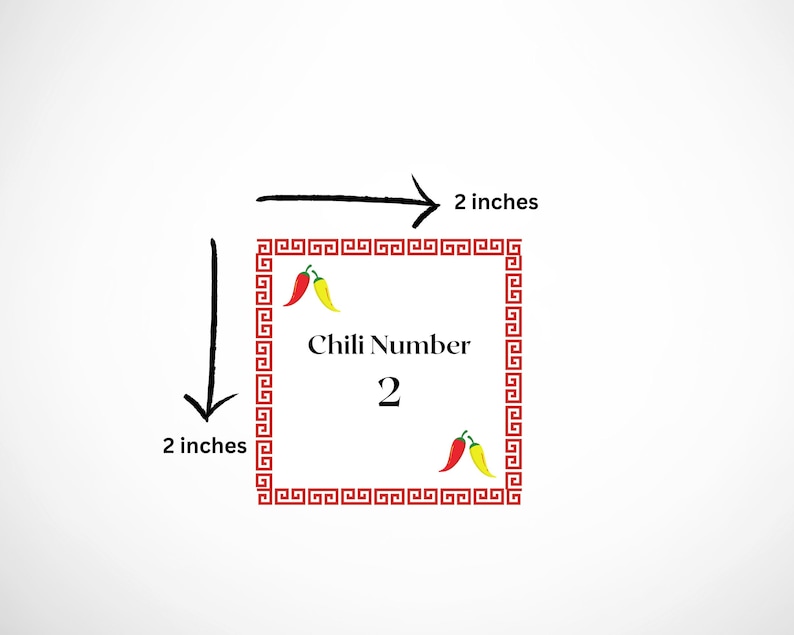 Chili Cook off Pot Numbers Printable – 1–20 Chili Contest Labels ...
