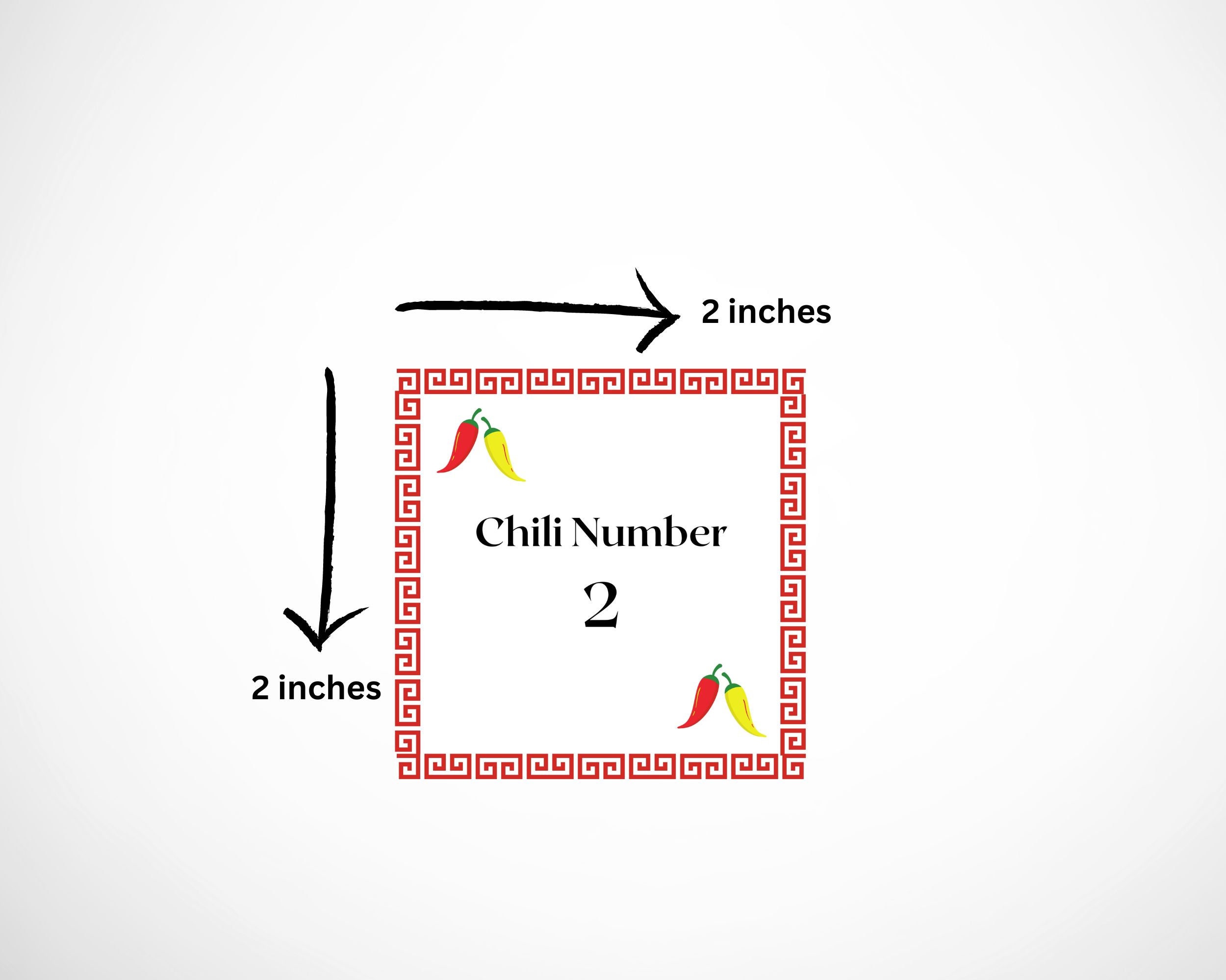 Chili Cook off Pot Numbers Printable – 1–20 Chili Contest Labels ...