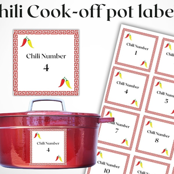 Chili Cook off Svg - Etsy