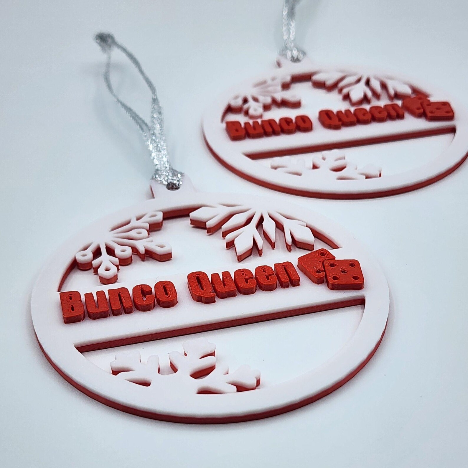 Bunco Christmas Ornament | Holiday Bunco Gift | Winners Prize for Bunco ...