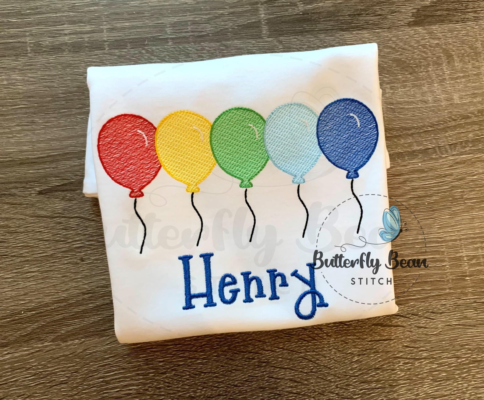 Birthday Balloons Embroidery Design File, Birthday Party, Machine ...