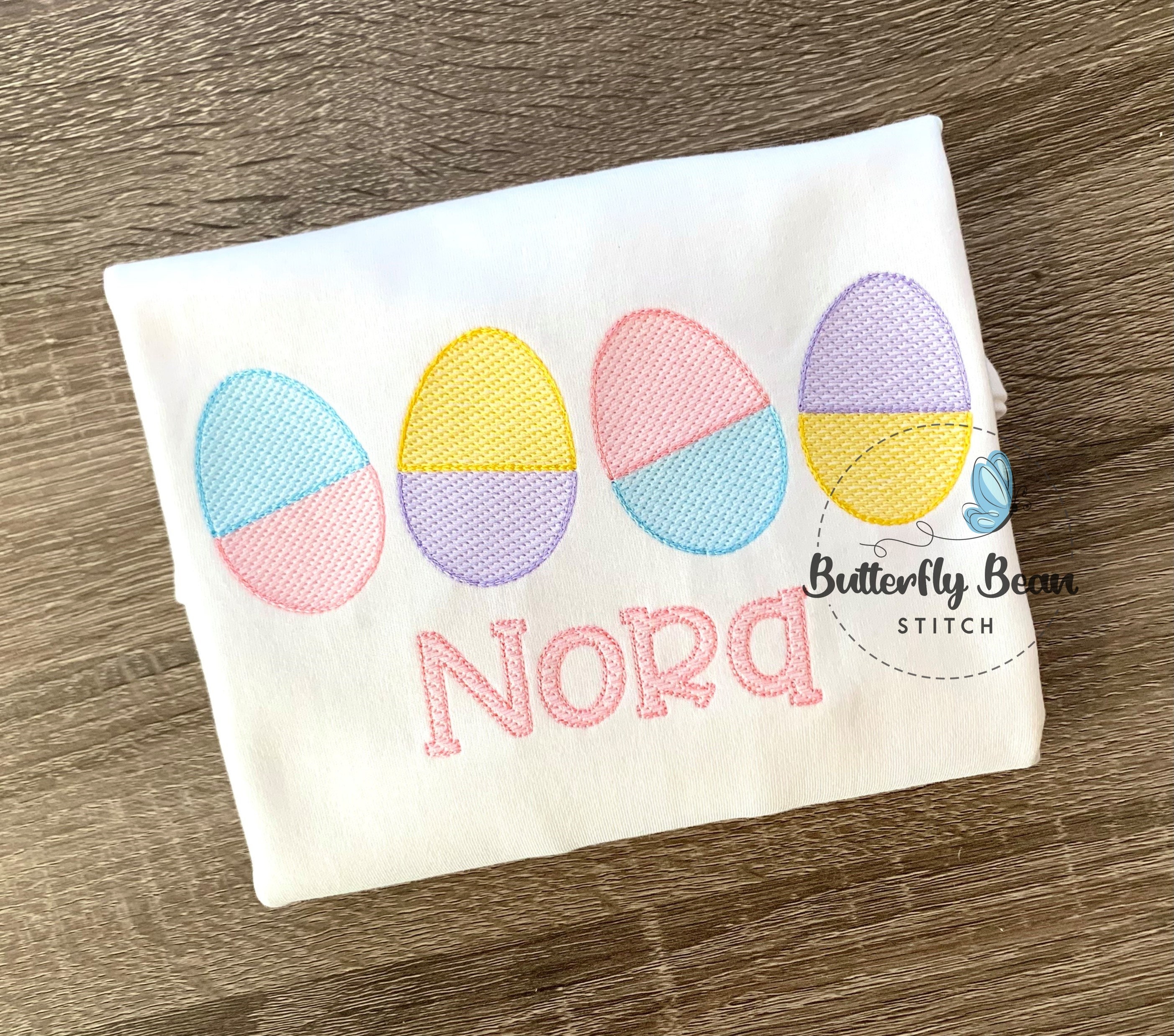 Easter Embroidery Design File, Sketch, Instant Download, Eggs, Plastic ...