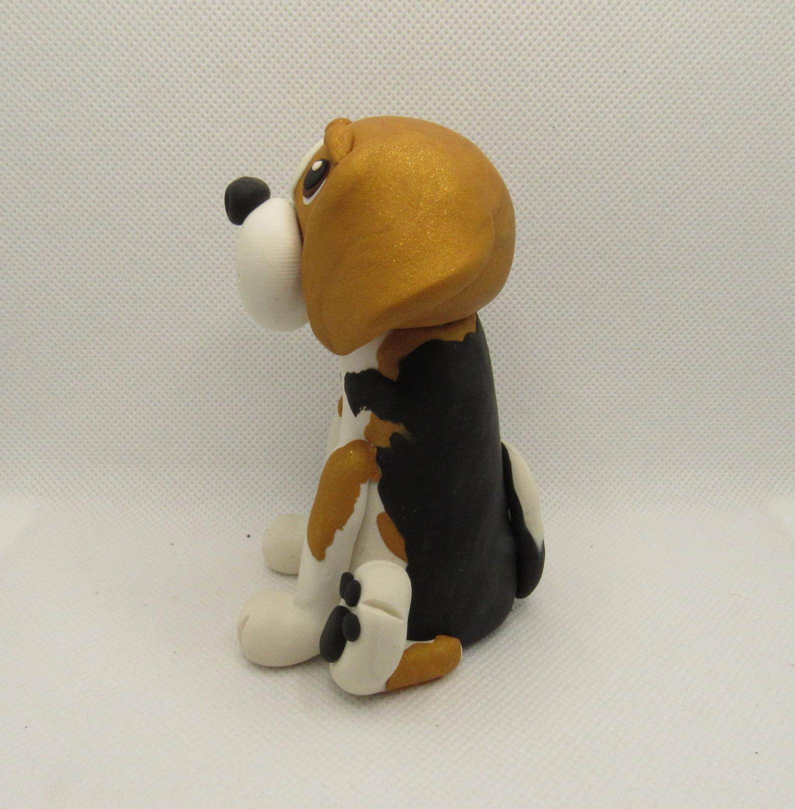 Beagle Dog Animal Polymer Clay Figurine Custom Gift for Men Women Mom ...