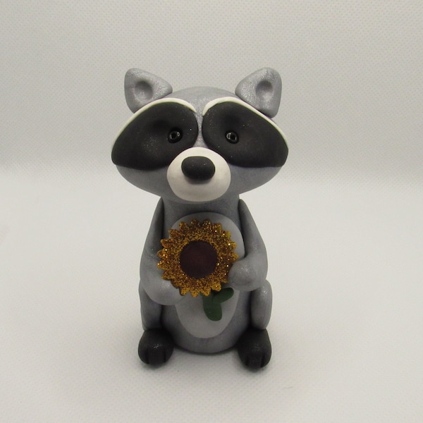 Polymer Clay Raccoon - Etsy